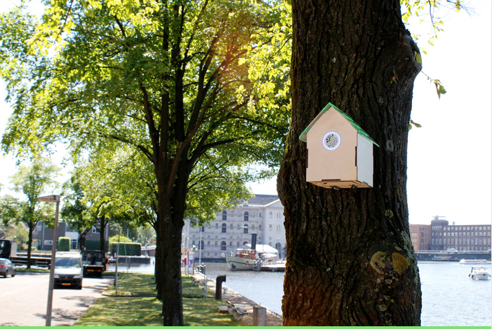 Cool Innovation #0008 3 x 1: Birdhouses that reward clean air with free ...