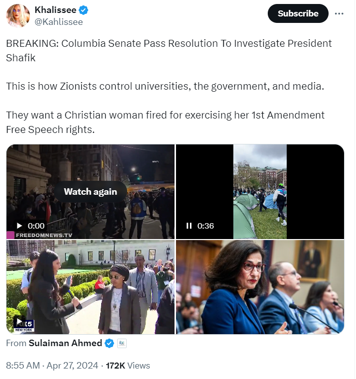 #Columbia University #CEASEFIRENOW #Israel #Palestine - Lukeingram - Medium