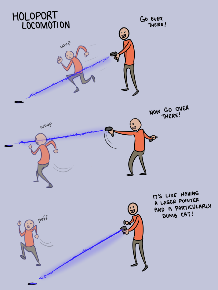 Introducing “Holoport” Locomotion | by VRChat | Medium