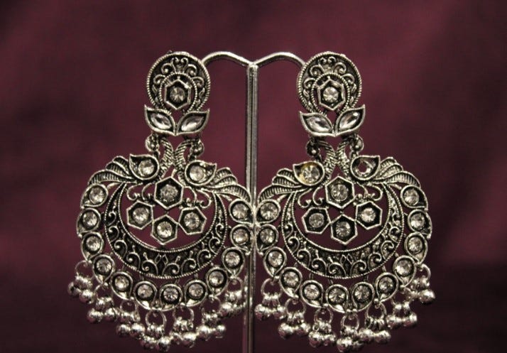 Adding Kundan Jewellery Earrings to Your Beauty - Natyacollection - Medium