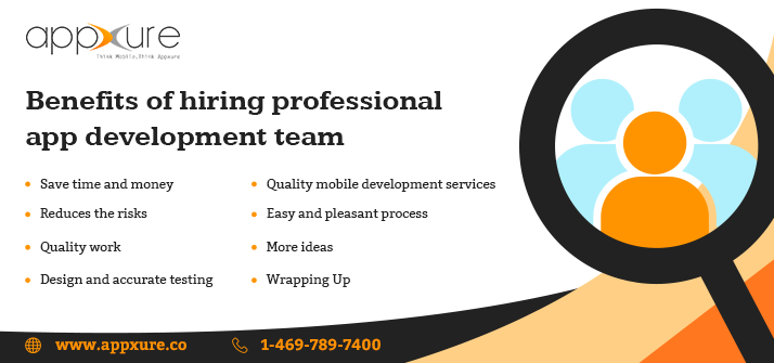 Benefits of hiring professional app development team for mobile app ...