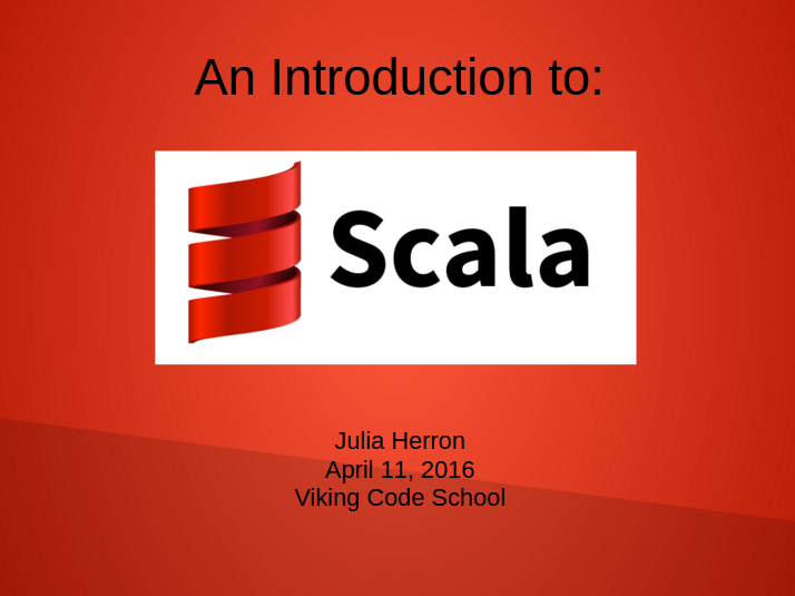 A Few Days to Learn Scala. I am nearing the final few weeks of… | by ...