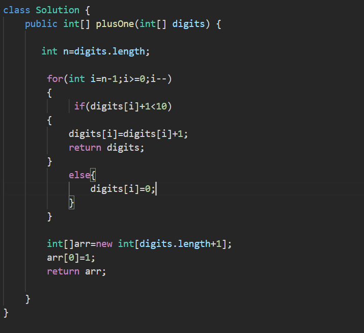 Leetcode Problem Plusone Problem Statement By Santhiya Periyasamy Jul 2025 Stackademic