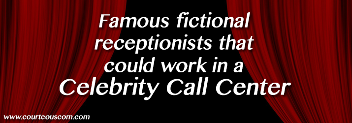 Celebrity Call Center: 10 Famous Fictional Receptionists | by Answering ...