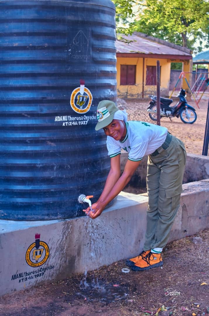 Corps Member Donates 70 Desks to Community in Katsina | by The Lead ...