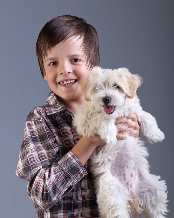 The boy and his little dog.. There once was a little boy name Alan ...