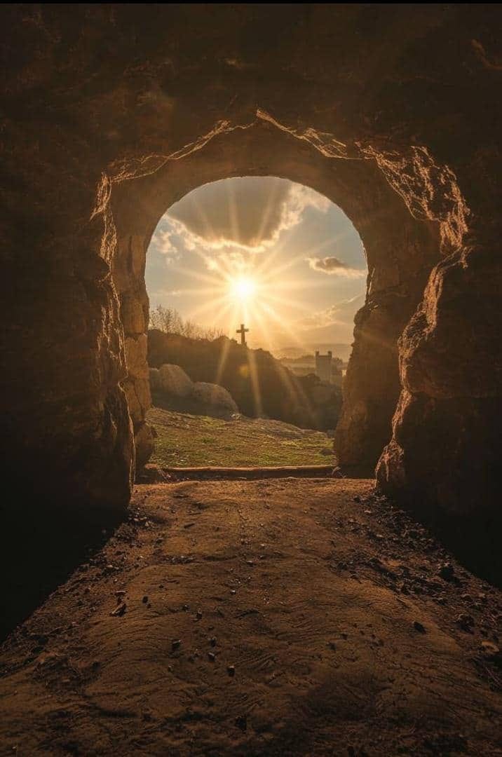 E Don Rise! (A Resurrection Poem in Pidgin English) Dem put am for tomb ...