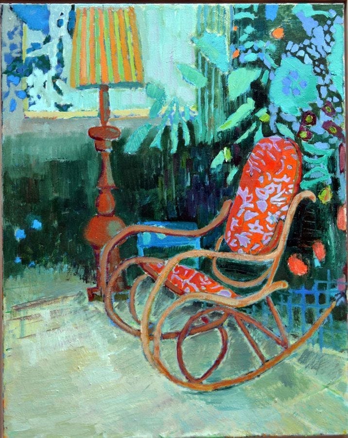Rocking chair. Pinterest | by Miss_Silentlyweird | Medium