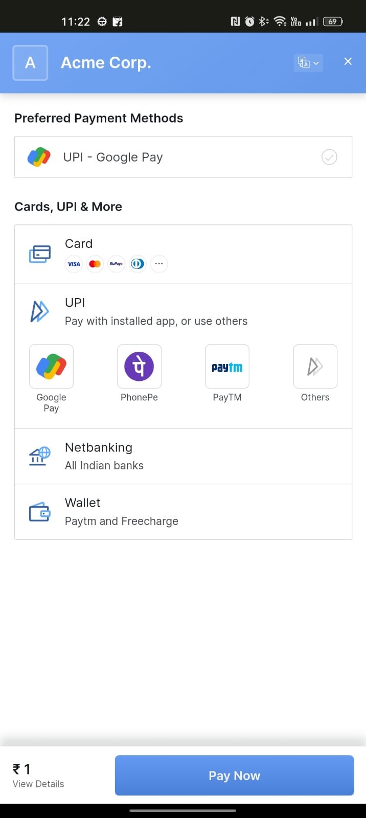Flutter 3.10.6 with razorpay integration | by VENKAT RAMAN | Medium