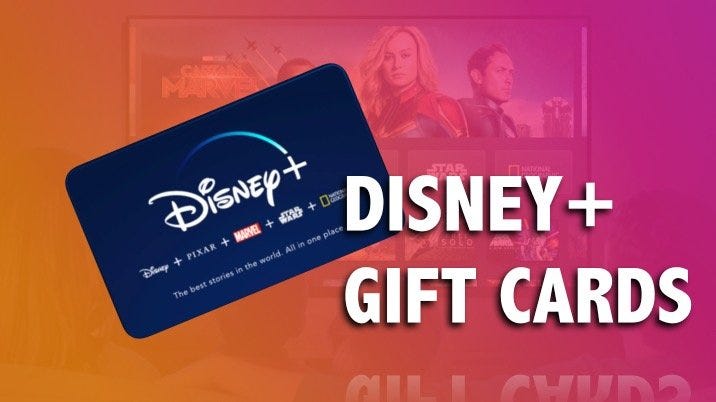 Need A Last-Minute Gift Idea? Here’s How To Buy A Disney+ Gift Card ...