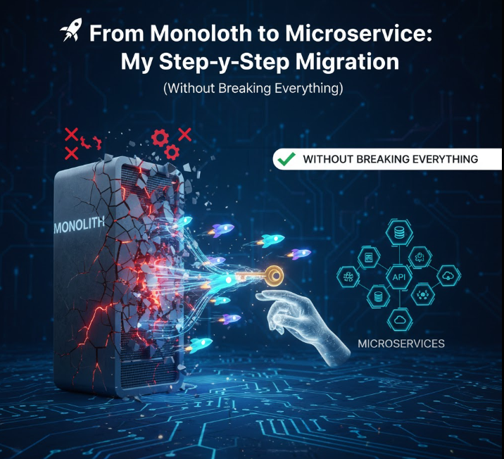 🚀 From Monolith to Microservice: My Step-by-Step Migration (Without ...