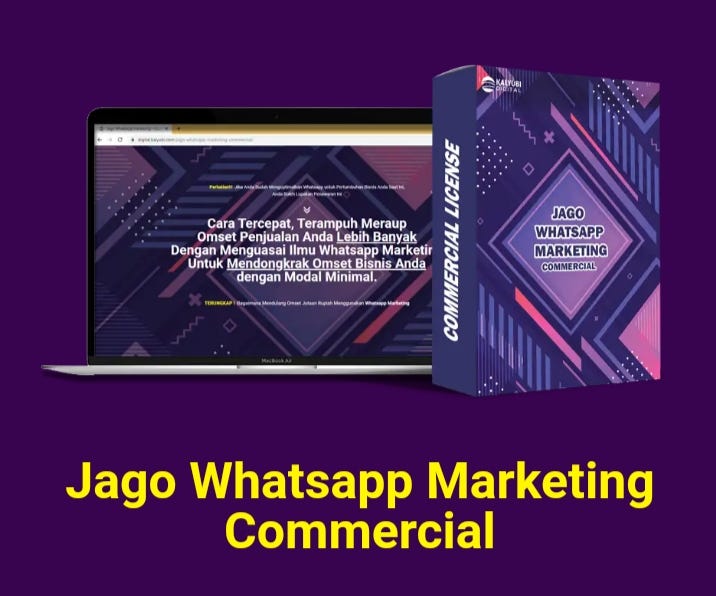 Belajar Whatsapp Marketing Dengan Jago Whatsapp Marketing Commercial | by Furwadi Giyono | Medium