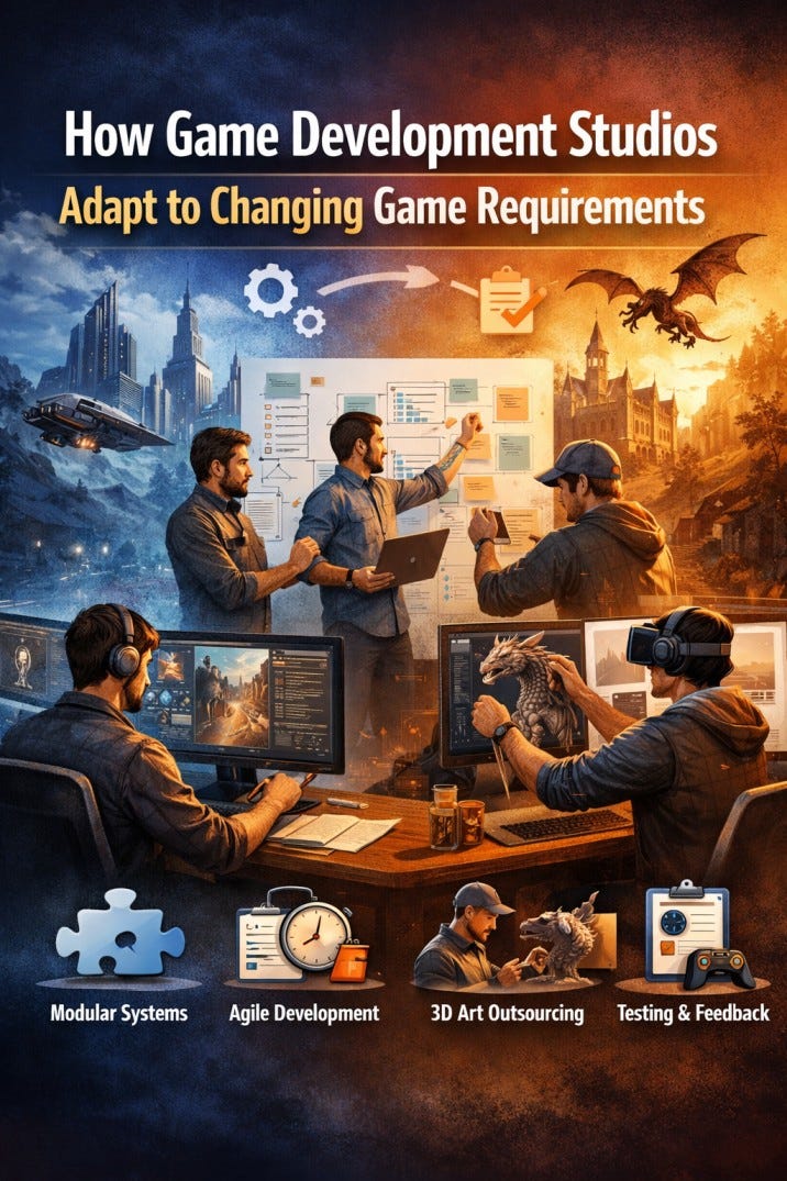 How Game Development Studios Adapt to Changing Game Requirements | by ...