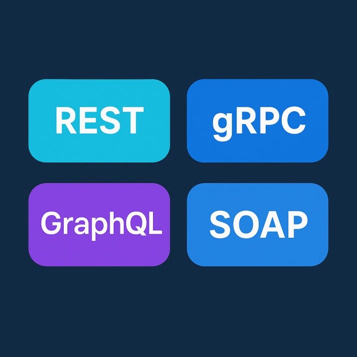 API Protocols Explained: REST, SOAP, GraphQL, and gRPC.. | by Atul Godbole | Jul, 2025 | Medium