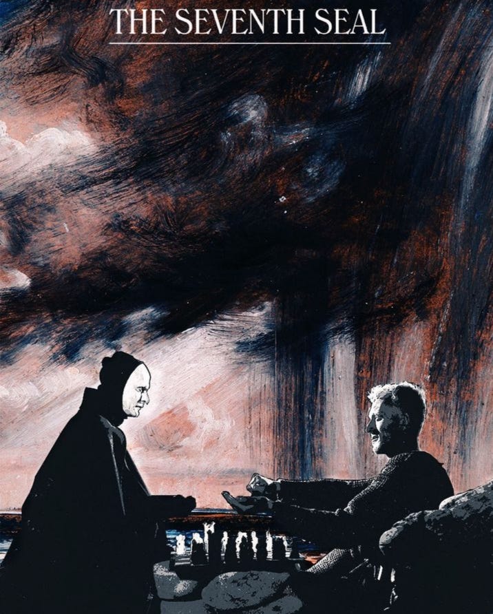 The Seventh Seal (1957). The Seventh Seal | by Elizabeth Putri | Medium