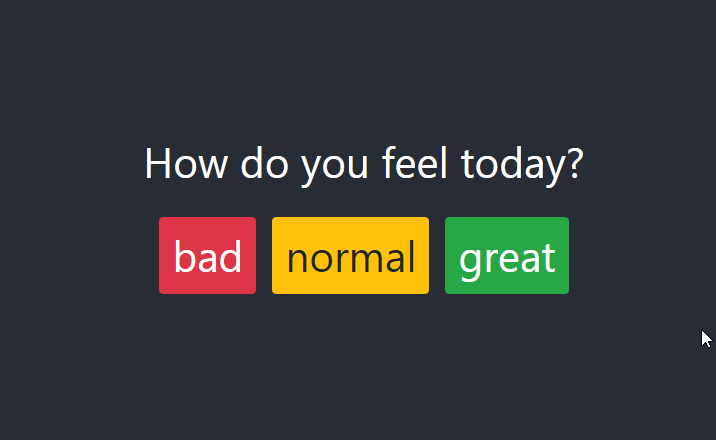 Tracking team mood with Mood-o-Meter app | by Slava Guzenko | Medium