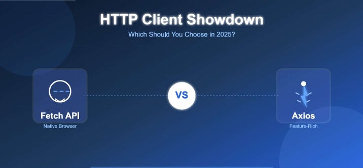 Fetch API vs Axios: Which HTTP Client Should You Choose in 2025? | by Flindcood | Nov, 2025 ...