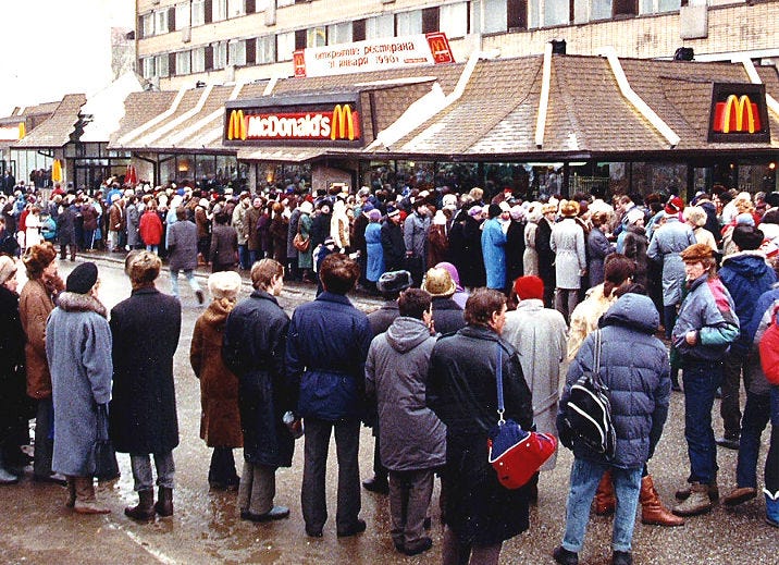 McDonald’s Conquers Russia. What have burgers got to do with… | by John ...