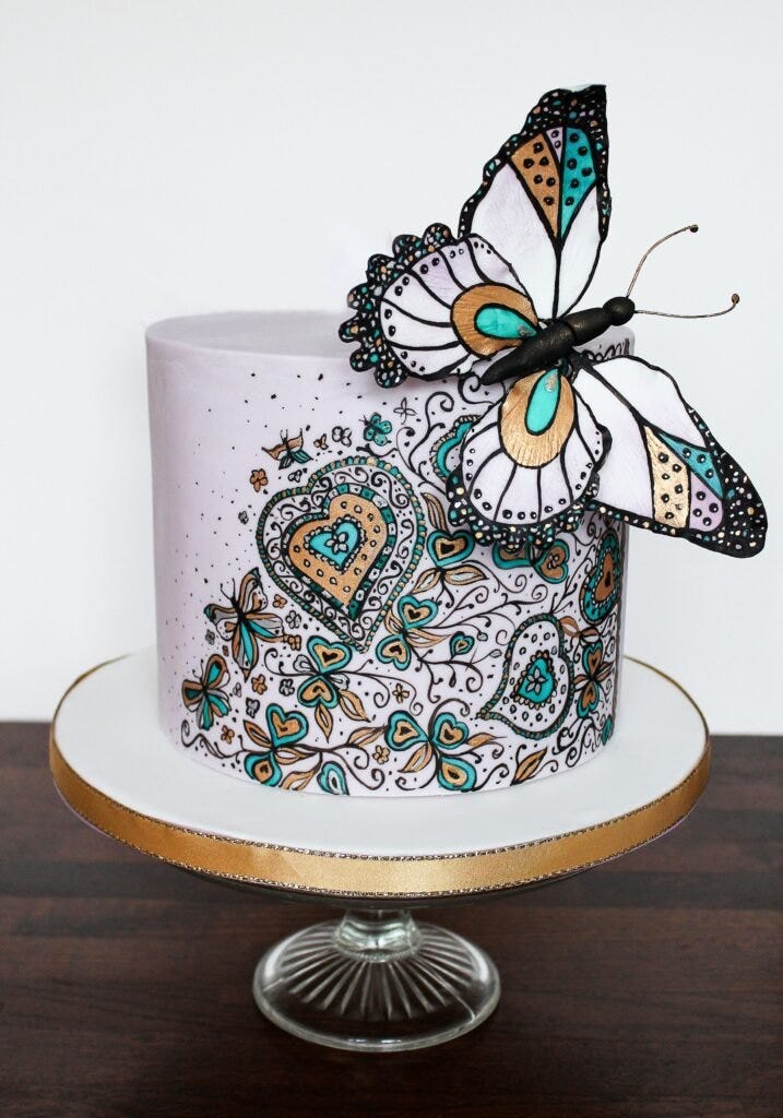 Delightful and Delicious: How to Create a Stunning Butterfly Cake for ...