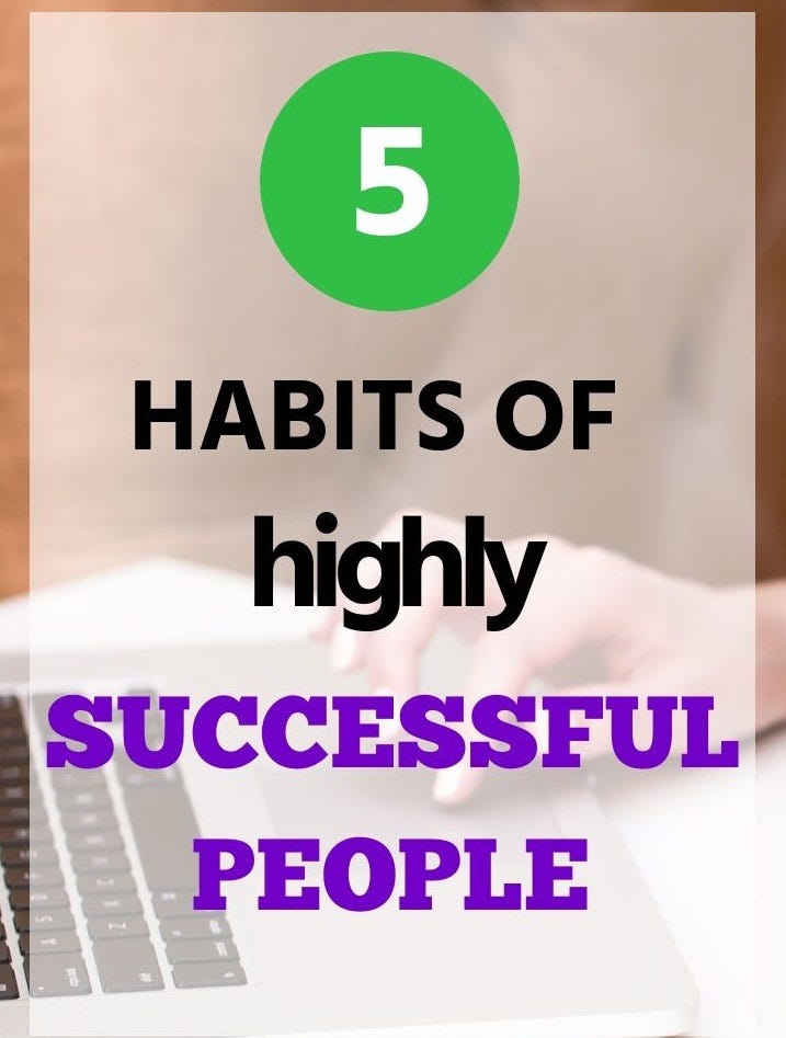 Successful Life Need Some Good Habits | by SAMEER KHAN | Medium