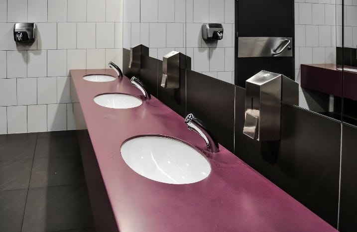 Rethink Public Restroom Structure | by Pam Reeder | Oh My Words | Medium
