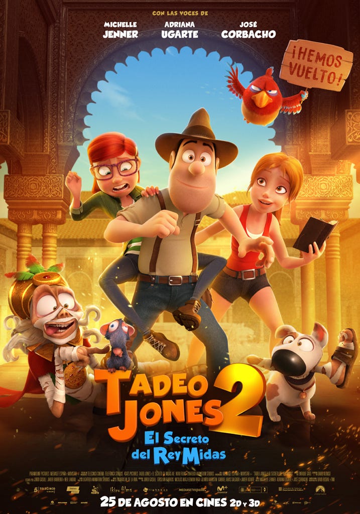 ~Ver Tadeo Jones 2: El secreto del Rey Midas película Completa en español online HD Gratis | by ...