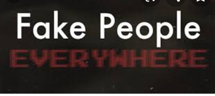 Fake People Everywhere