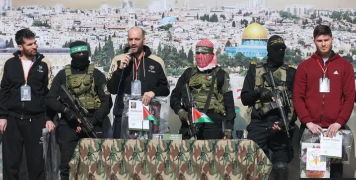 Israeli hostages and Palestinian inmates freed in latest ceasefire swap ...