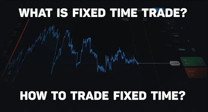 How to Trade Fixed Time Trades | Medium