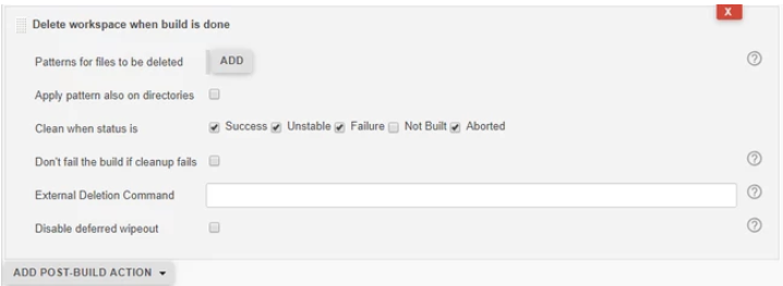 Cleanup Jenkins workspace. You can clean up the workspace before… | by Sairam Akkaldevi | Medium