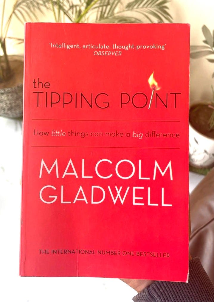 The Tipping Point-Malcolm Gladwell (Notes) | by Nahush Mittal | Medium
