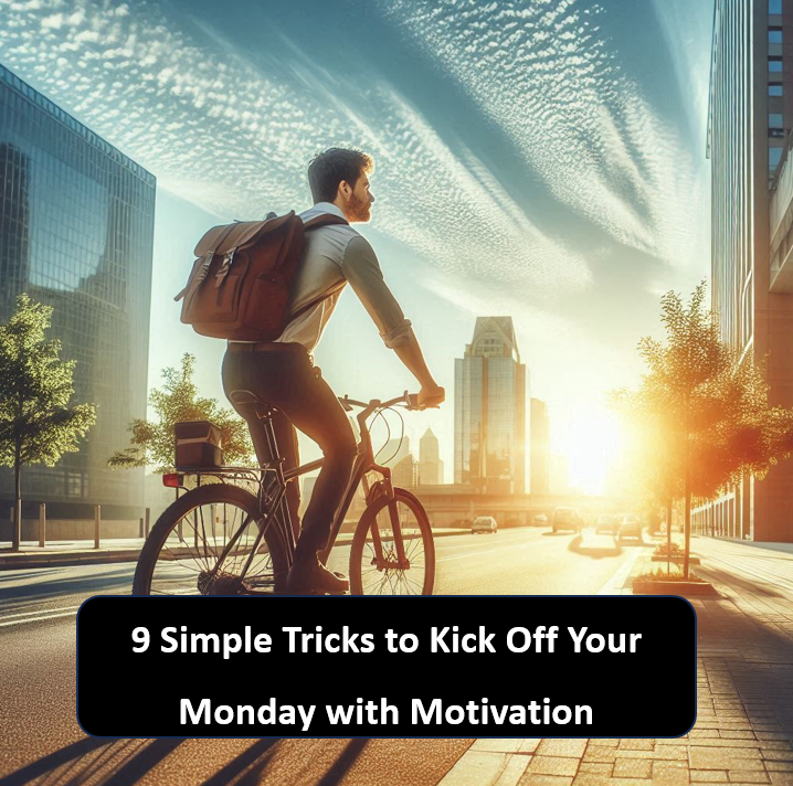 9 Simple Tricks to Kick Off Your Monday with Motivation — 7th one is My ...
