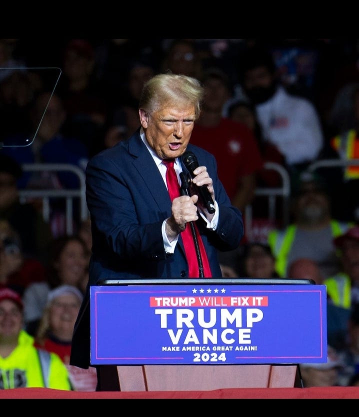 Trump's Microphone Trouble in Milwaukee Leaves Him 'Seething'Tell your story | by Waseem Ali ...