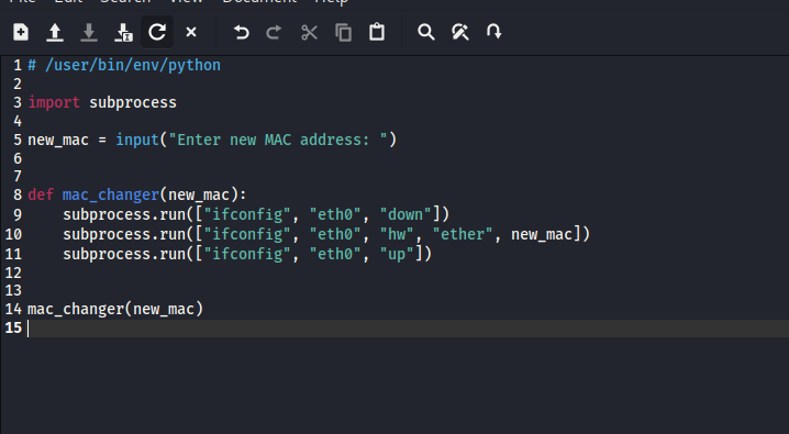 Change MAC address using python script - Akila Tharanga - Medium
