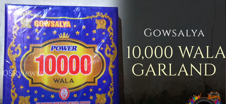 10000 Wala Garland! Gowsalya Fireworks- Powerful Execution or Not ...