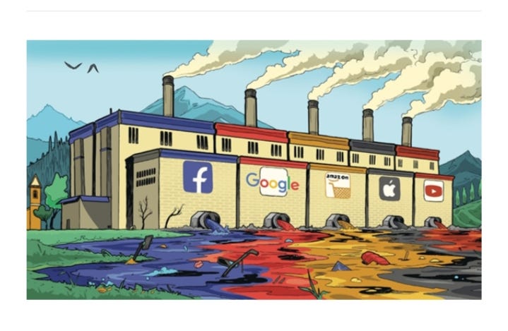 Navigating the Murky Waters of Digital Pollution | by Maheen Nabeel ...