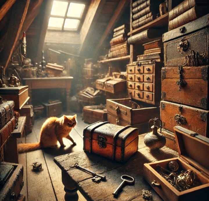 The Lost Key One sunny morning, Emma decided to clean her attic. | by ...