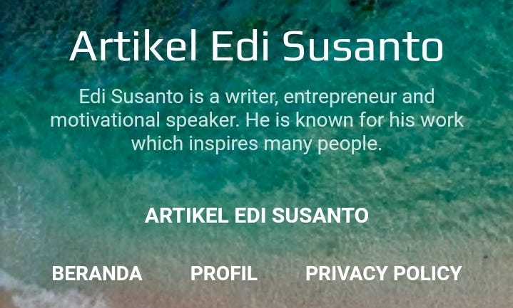 All Good Articles, but This One is Different | by Edi Susanto | Jun, 2024 | Medium