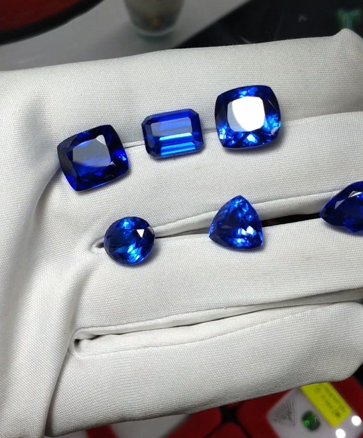 Tanzanites are called the lightning stone, here is why | by Faris Kamal ...