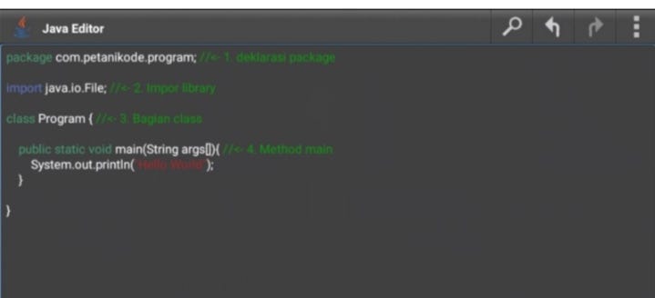 Memahami Struktur dan Aturan Penulisan Sintaks Java ( bagian 1 ) | by ...