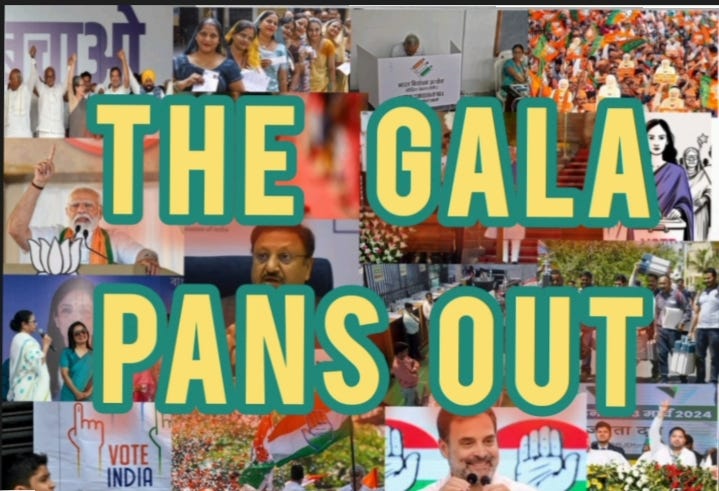 The Gala Pans Out. THE LONG DRAWN CARNIVAL COMES TO AN END… | by Manav ...