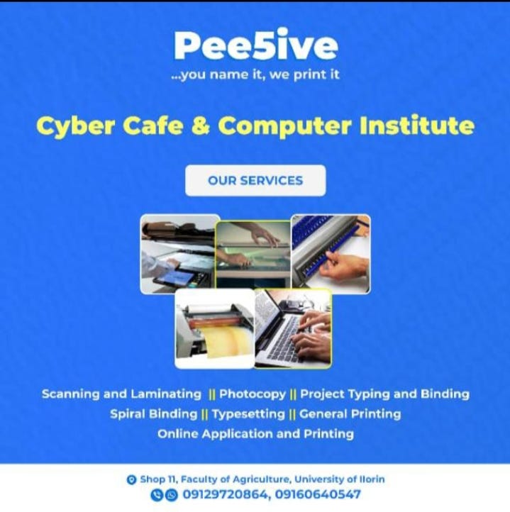 GET MORE THAN JUST A PRINT. EXPERIENCE A DIGITAL HUB AT PEE5IVE. | by ALIU AHMAD OLAWALE | Medium
