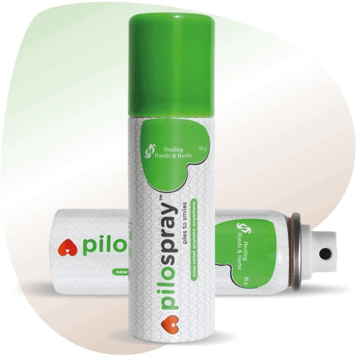 Instant Relief For Piles | Pilospray - Pilospray - Medium