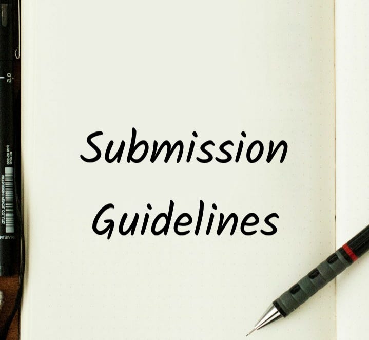 Submission Guidelines. | by Humans of SVES | Medium