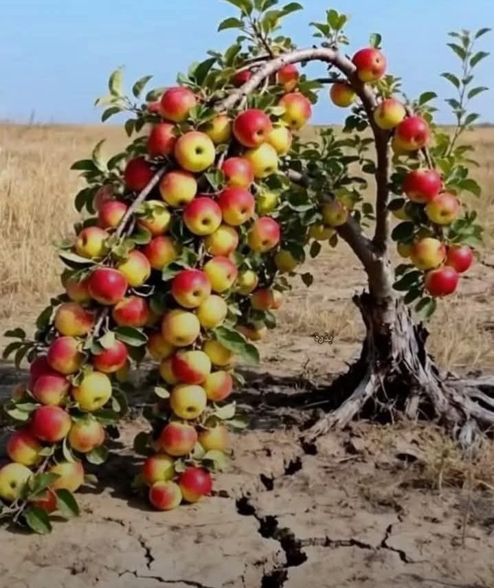 A Divine Masterpiece: The Apple Tree in the Desert — Alone | by ...