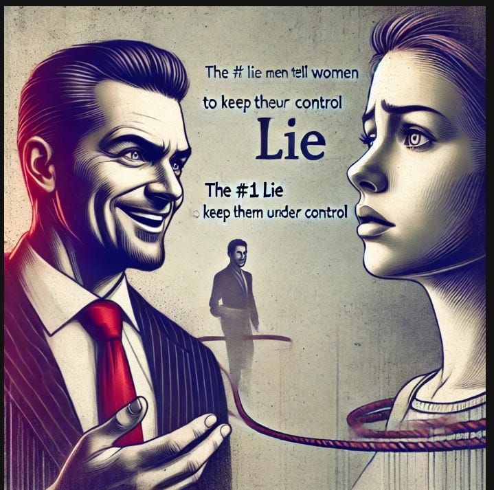 The #1 Lie Men Tell Women to Keep Them Under Control | by Akinyele ...