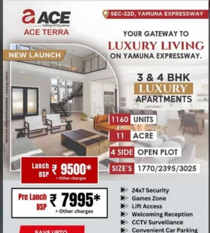 ACE TERRA SMART HOME FEATURES ON YAMUNA EXPRESSWAY | by CHHABRA ...
