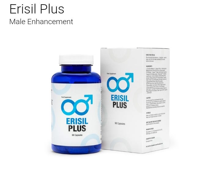 Erisil Plus Is A Multi Ingredient Food Supplement For Sexually Active