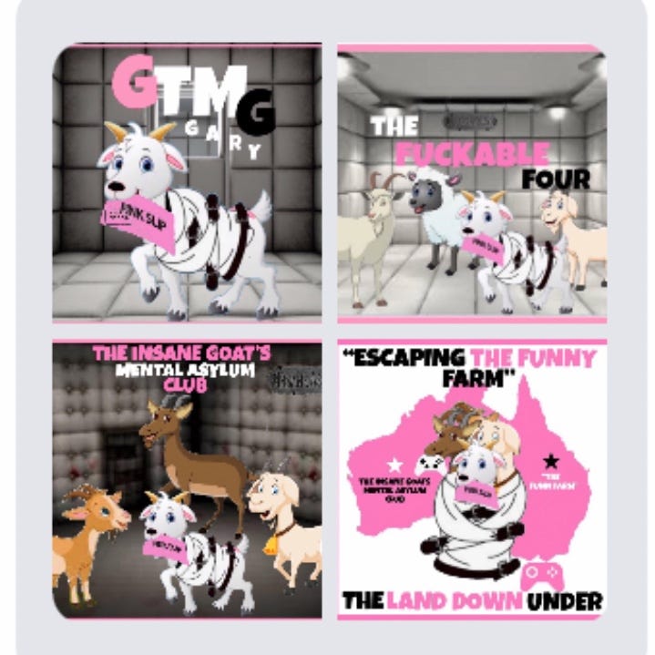 (GARY) 🐐. GARY THE MENTAL GOAT MEME COIN,NFTs AND… | by GARY THE MENTAL ...