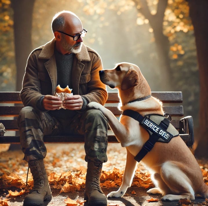 The Dog That Stayed: How Service Animals Quietly Save Lives | by ...